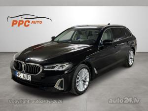 Black BMW 5 Series 2021 in Tallinn, with an engine capacity of 2.00 L and mileage of 120 thousand km for 28500 €, photo  on AUTOMOTO.COM.LV