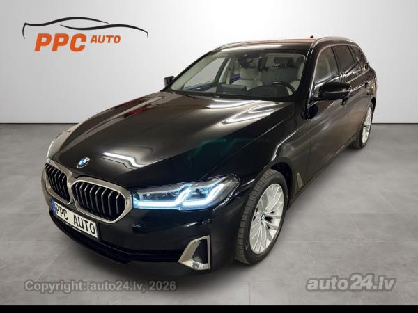 Black BMW 5 Series 2021 in Tallinn, with an engine capacity of 2.00 L and mileage of 120 thousand km for 28500 €, photo 4 on AUTOMOTO.COM.LV