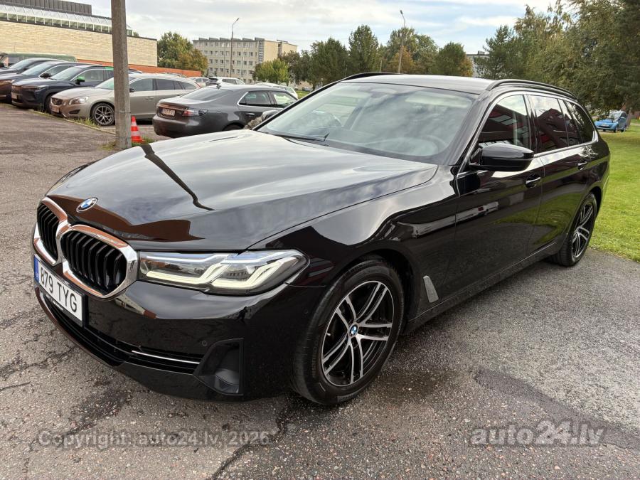 Melns BMW 5 Series 2021 Tallina, ar dzinēja tilpumu 2.00 L un nobraukumu 142 tūkst. km par 31900 €, foto 1 vietnē AUTOMOTO.COM.LV