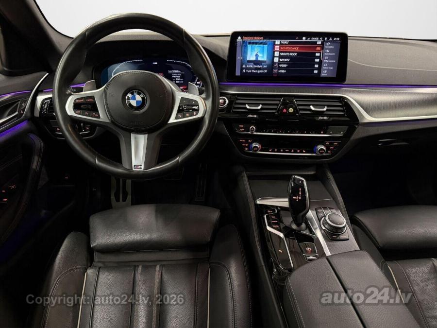 Melns BMW 5 Series 2022 Pērnava, ar dzinēja tilpumu 2.00 L un nobraukumu 148 tūkst. km par 29900 €, foto 9 vietnē AUTOMOTO.COM.LV