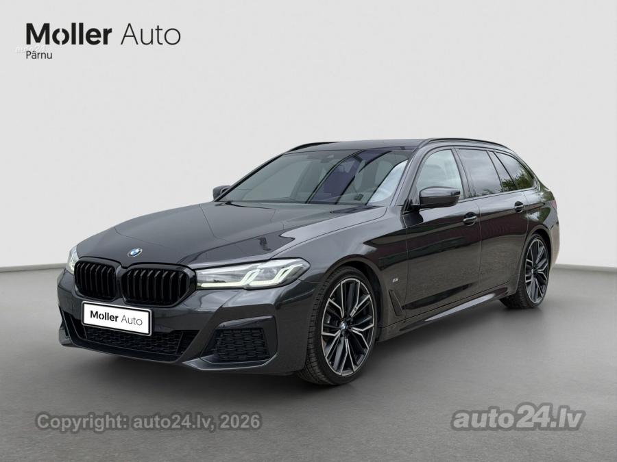 Melns BMW 5 Series 2022 Pērnava, ar dzinēja tilpumu 2.00 L un nobraukumu 192 tūkst. km par 29900 €, foto 1 vietnē AUTOMOTO.COM.LV