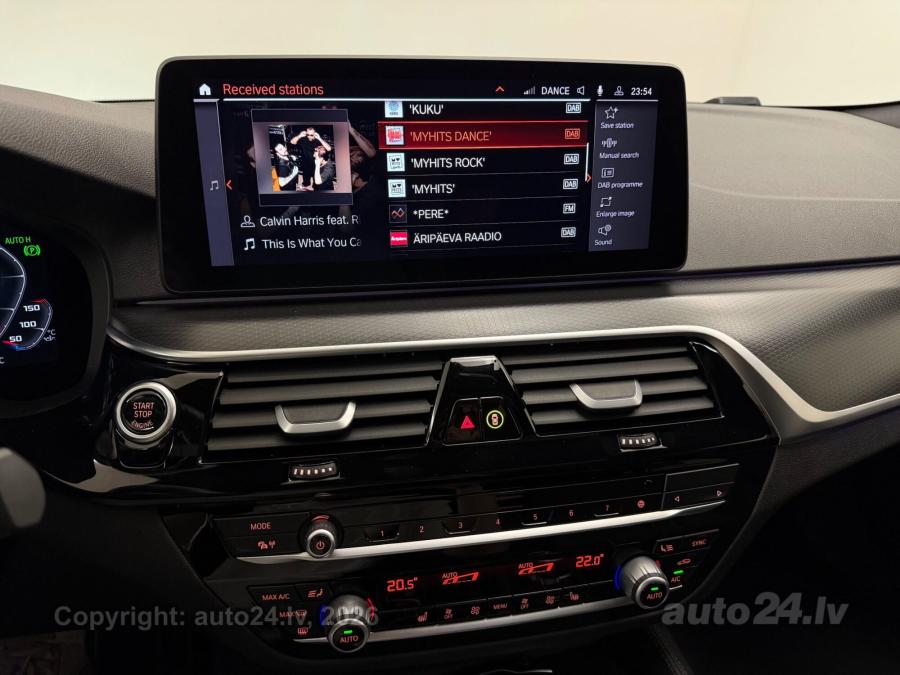 Melns BMW 5 Series 2022 Pērnava, ar dzinēja tilpumu 2.00 L un nobraukumu 192 tūkst. km par 29900 €, foto 10 vietnē AUTOMOTO.COM.LV