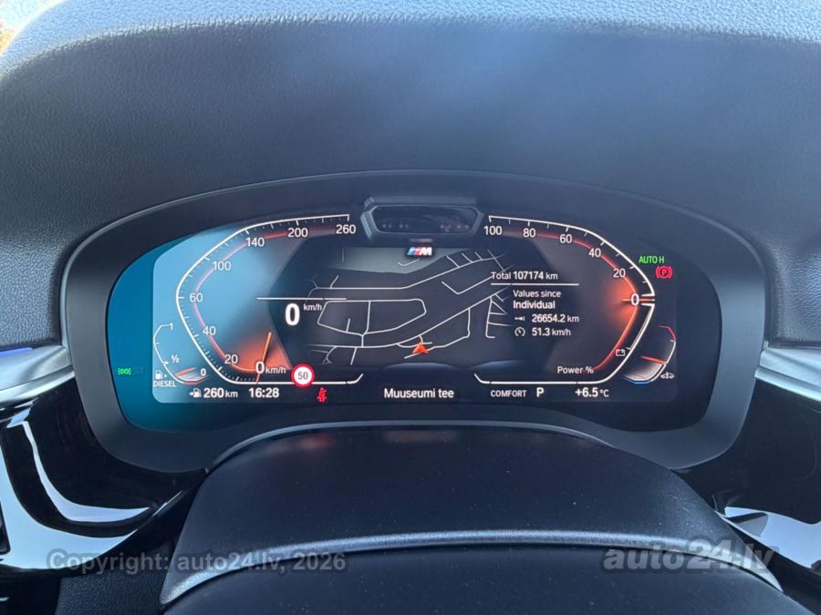 Melns BMW 5 Series 2022 Tallina, ar dzinēja tilpumu 3.00 L un nobraukumu 109 tūkst. km par 38900 €, foto 11 vietnē AUTOMOTO.COM.LV