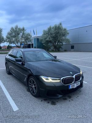 Melns BMW 5 Series 2022 Tartu, ar dzinēja tilpumu 3.00 L un nobraukumu 215 tūkst. km par 27000 €, foto  vietnē AUTOMOTO.COM.LV