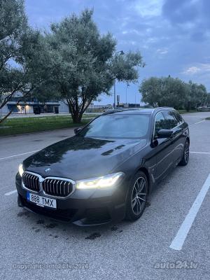 Black BMW 5 Series 2022 in Tartu, with an engine capacity of 3.00 L and mileage of 215 thousand km for 27000 €, photo 3 on AUTOMOTO.COM.LV