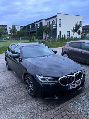 Black BMW 5 Series 2022 in Tartu, with an engine capacity of 3.00 L and mileage of 215 thousand km for 27000 €, photo 8 on AUTOMOTO.COM.LV