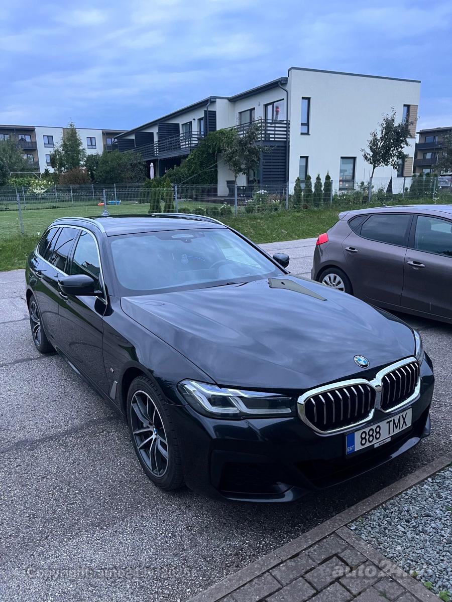 Black BMW 5 Series 2022 in Tartu, with an engine capacity of 3.00 L and mileage of 215 thousand km for 27000 €, photo 8 on AUTOMOTO.COM.LV