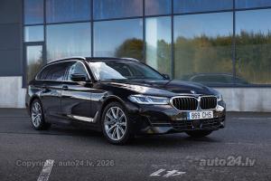Black BMW 5 Series 2022 in Tallinn, with an engine capacity of 2.00 L and mileage of 139 thousand km for 29990 €, photo  on AUTOMOTO.COM.LV