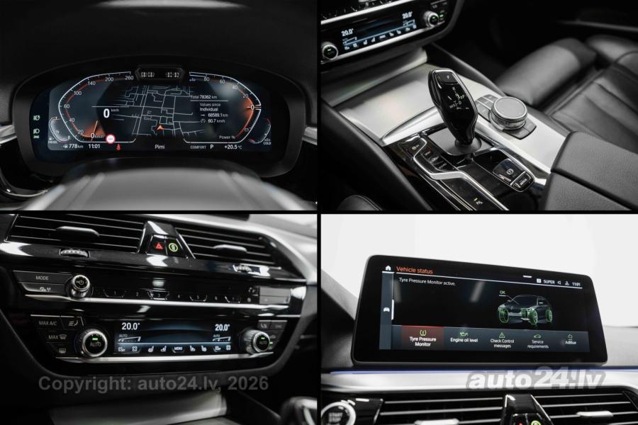 Черный БМВ 5 Серия 2023 в Таллин, объемом двигателя 2.00 л и пробегом 78 тыс. км за 38900 €, фото 12 на AUTOMOTO.COM.LV