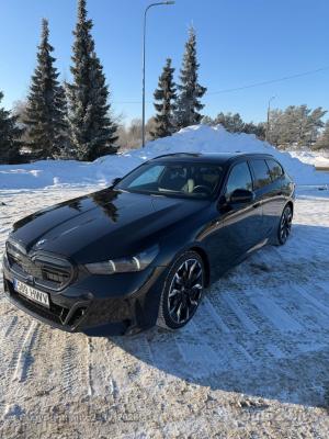 Black BMW 5 Series 2024 in Tallinn, with an engine capacity of 2.00 L and mileage of 23 thousand km for 62800 €, photo  on AUTOMOTO.COM.LV