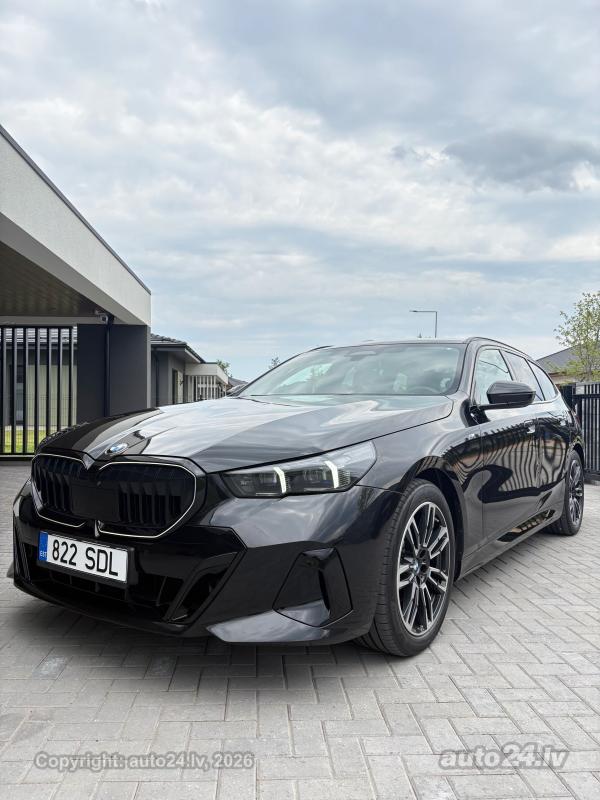 Melns BMW 5 Series 2024 Tartu, ar dzinēja tilpumu 2.00 L un nobraukumu 37 tūkst. km par 54900 €, foto 1 vietnē AUTOMOTO.COM.LV