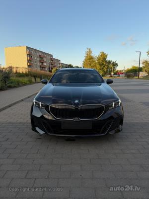 Black BMW 5 Series 2024 in Tallinn, with an engine capacity of 2.00 L and mileage of 65 thousand km for 54500 €, photo  on AUTOMOTO.COM.LV