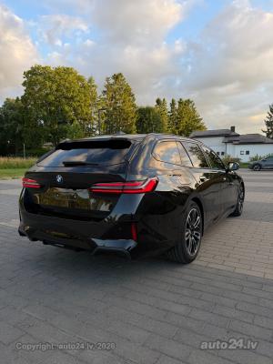 Black BMW 5 Series 2024 in Tallinn, with an engine capacity of 2.00 L and mileage of 65 thousand km for 54500 €, photo 7 on AUTOMOTO.COM.LV
