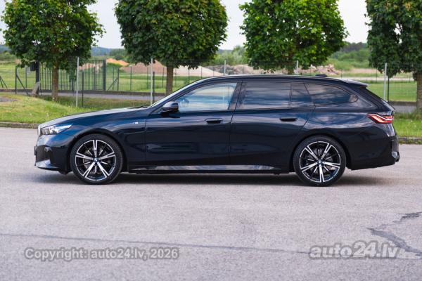 Black BMW 5 Series 2025 in Tartu, with an engine capacity of 2.00 L and mileage of 27 thousand km for 62000 €, photo 2 on AUTOMOTO.COM.LV
