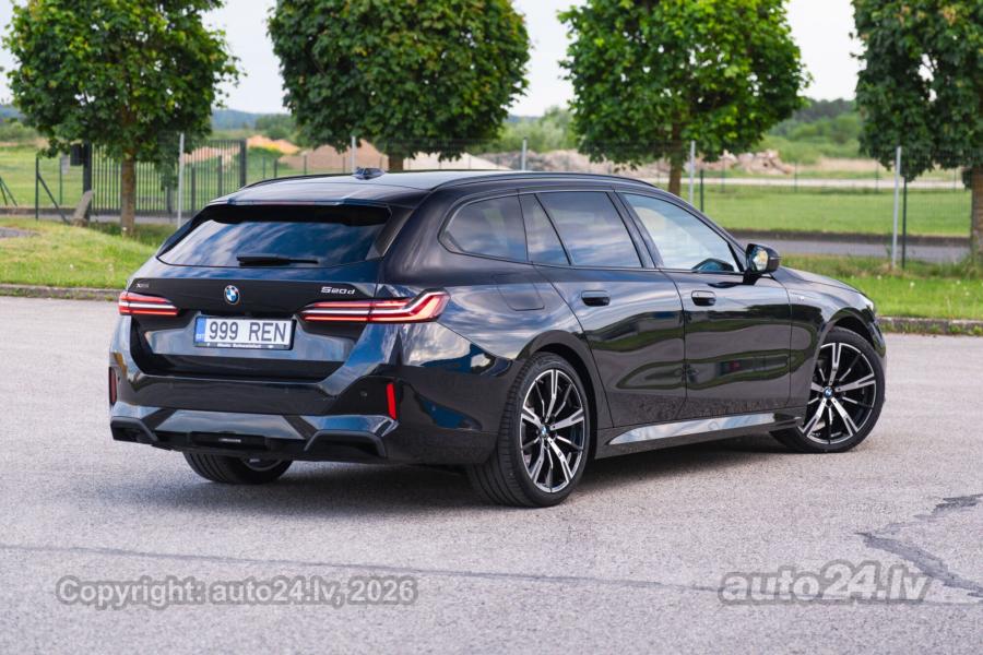 Melns BMW 5 Series 2025 Tartu, ar dzinēja tilpumu 2.00 L un nobraukumu 27 tūkst. km par 62000 €, foto 6 vietnē AUTOMOTO.COM.LV