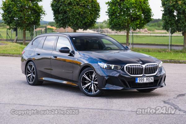 Black BMW 5 Series 2025 in Tartu, with an engine capacity of 2.00 L and mileage of 27 thousand km for 62000 €, photo 7 on AUTOMOTO.COM.LV