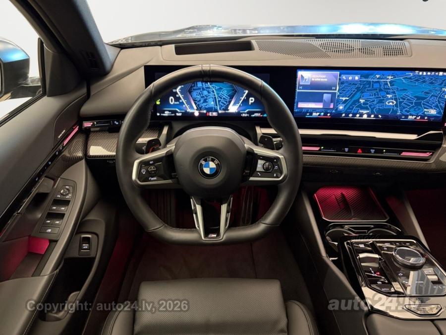 Melns BMW 5 Series 2025 Tallina, ar dzinēja tilpumu 3.00 L un nobraukumu 19 tūkst. km par 74400 €, foto 9 vietnē AUTOMOTO.COM.LV