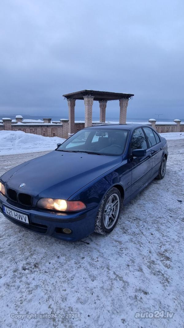 Blue BMW 5 Series 2000 in Tallinn, with an engine capacity of 2.50 L and mileage of 220 thousand km for 7500 €, photo 3 on AUTOMOTO.COM.LV