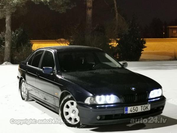 Blue BMW 5 Series 2001 in Tallinn, with an engine capacity of 2.50 L and mileage of 0 thousand km for 2800 €, photo 2 on AUTOMOTO.COM.LV