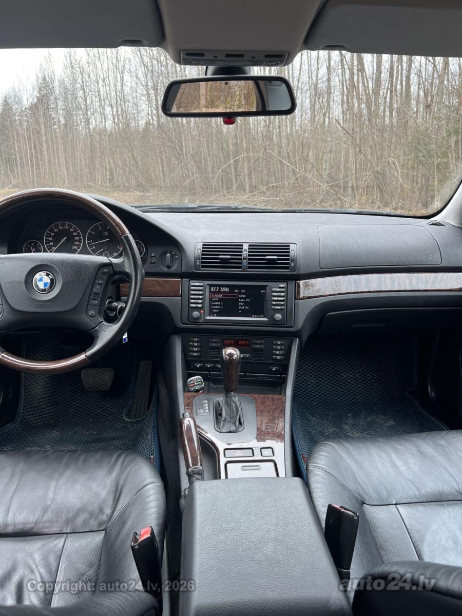 Blue BMW 5 Series 2003 in Tallinn, with an engine capacity of 2.50 L and mileage of 287 thousand km for 6000 €, photo 8 on AUTOMOTO.COM.LV