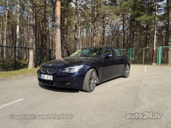 Blue BMW 5 Series 2004 in Tallinn, with an engine capacity of 3.00 L and mileage of 357 thousand km for 5200 €, photo 1 on AUTOMOTO.COM.LV
