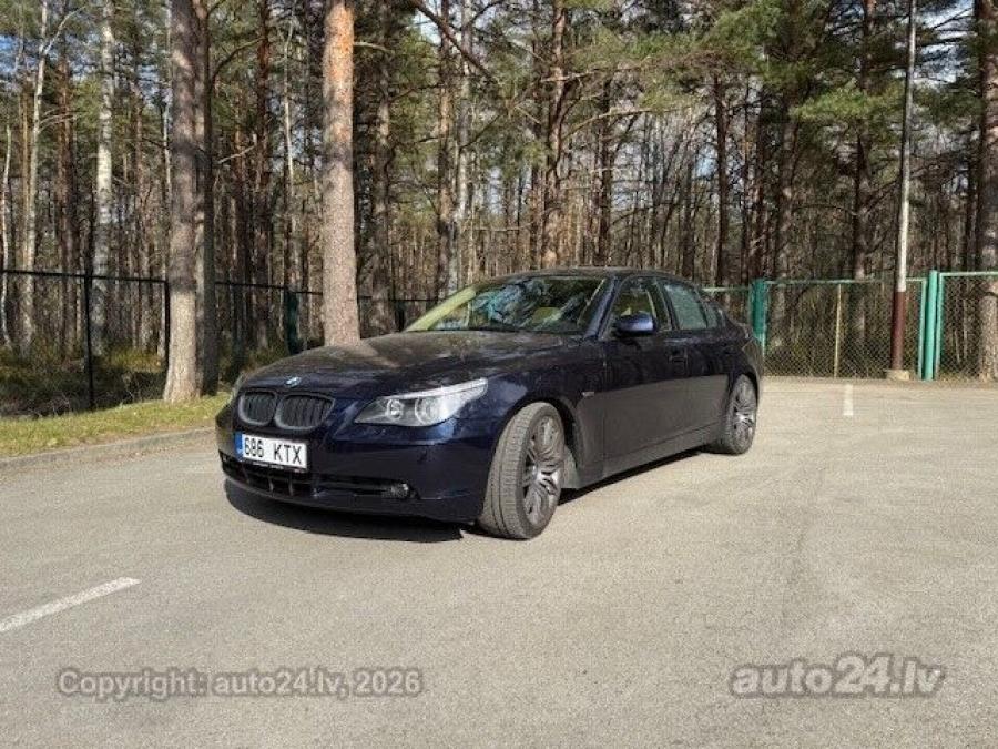 Blue BMW 5 Series 2004 in Tallinn, with an engine capacity of 3.00 L and mileage of 357 thousand km for 5200 €, photo 1 on AUTOMOTO.COM.LV