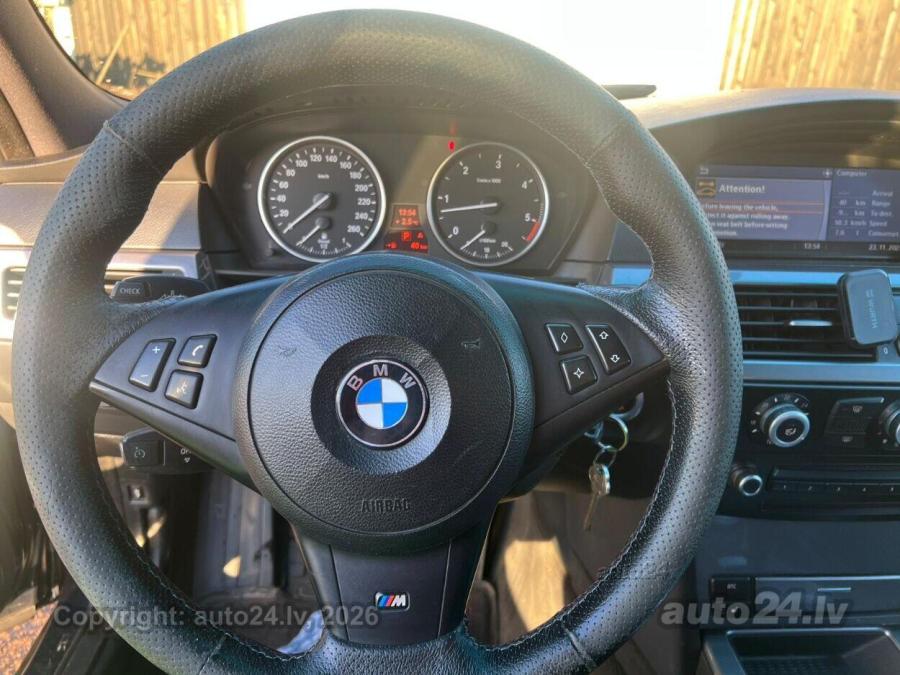 Zils BMW 5 Series 2007 Tallina, ar dzinēja tilpumu 3.00 L un nobraukumu 411 tūkst. km par 5000 €, foto 6 vietnē AUTOMOTO.COM.LV