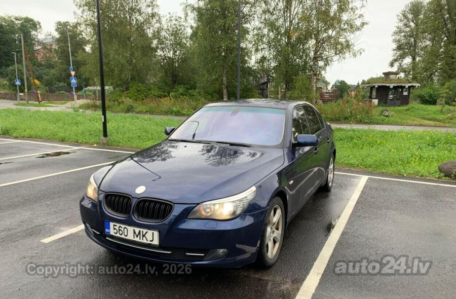 Blue BMW 5 Series 2007 in Tallinn, with an engine capacity of 3.00 L and mileage of 296 thousand km for 8000 €, photo 2 on AUTOMOTO.COM.LV