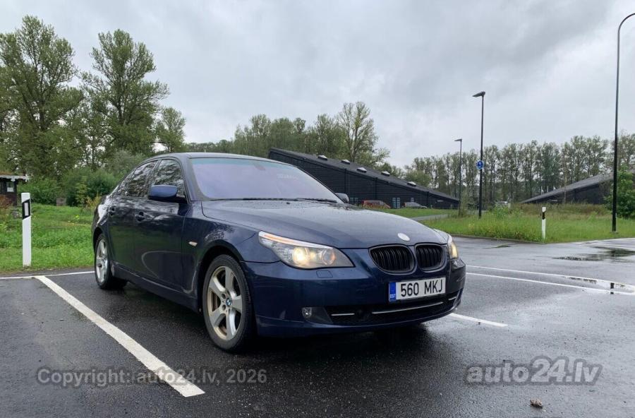 Blue BMW 5 Series 2007 in Tallinn, with an engine capacity of 3.00 L and mileage of 296 thousand km for 8000 €, photo 5 on AUTOMOTO.COM.LV