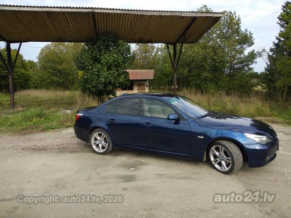 Zils BMW 5 Series 2007 Kuresāre, ar dzinēja tilpumu 3.00 L un nobraukumu 303 tūkst. km par 6900 €, foto 10 vietnē AUTOMOTO.COM.LV