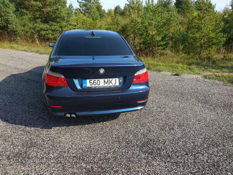 Zils BMW 5 Series 2007 Kuresāre, ar dzinēja tilpumu 3.00 L un nobraukumu 303 tūkst. km par 6900 €, foto 14 vietnē AUTOMOTO.COM.LV