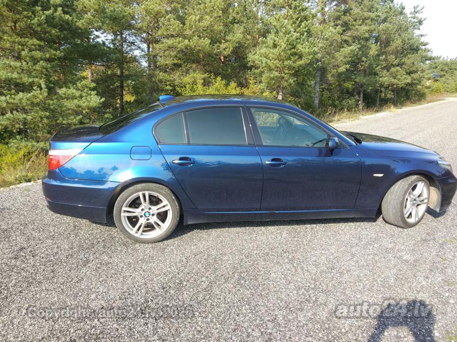 Zils BMW 5 Series 2007 Kuresāre, ar dzinēja tilpumu 3.00 L un nobraukumu 303 tūkst. km par 6900 €, foto 15 vietnē AUTOMOTO.COM.LV