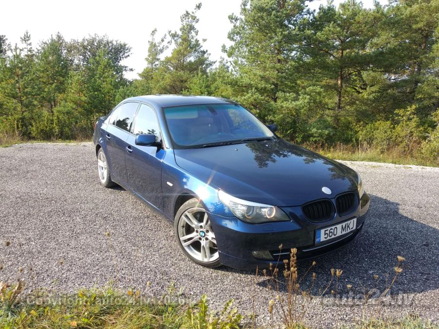 Zils BMW 5 Series 2007 Kuresāre, ar dzinēja tilpumu 3.00 L un nobraukumu 303 tūkst. km par 6900 €, foto 16 vietnē AUTOMOTO.COM.LV