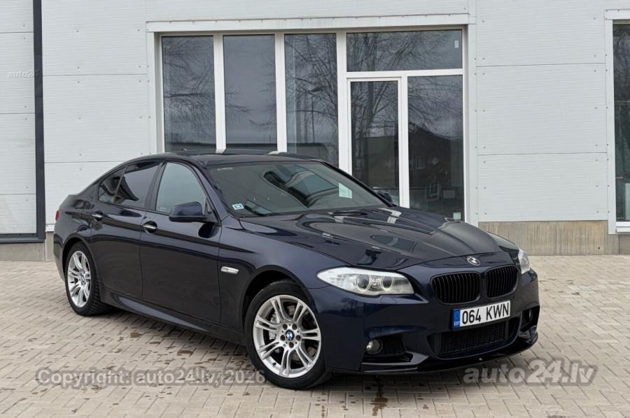 Blue BMW 5 Series 2011 in Tartu, with an engine capacity of 3.00 L and mileage of 340 thousand km for 8999 €, photo 2 on AUTOMOTO.COM.LV