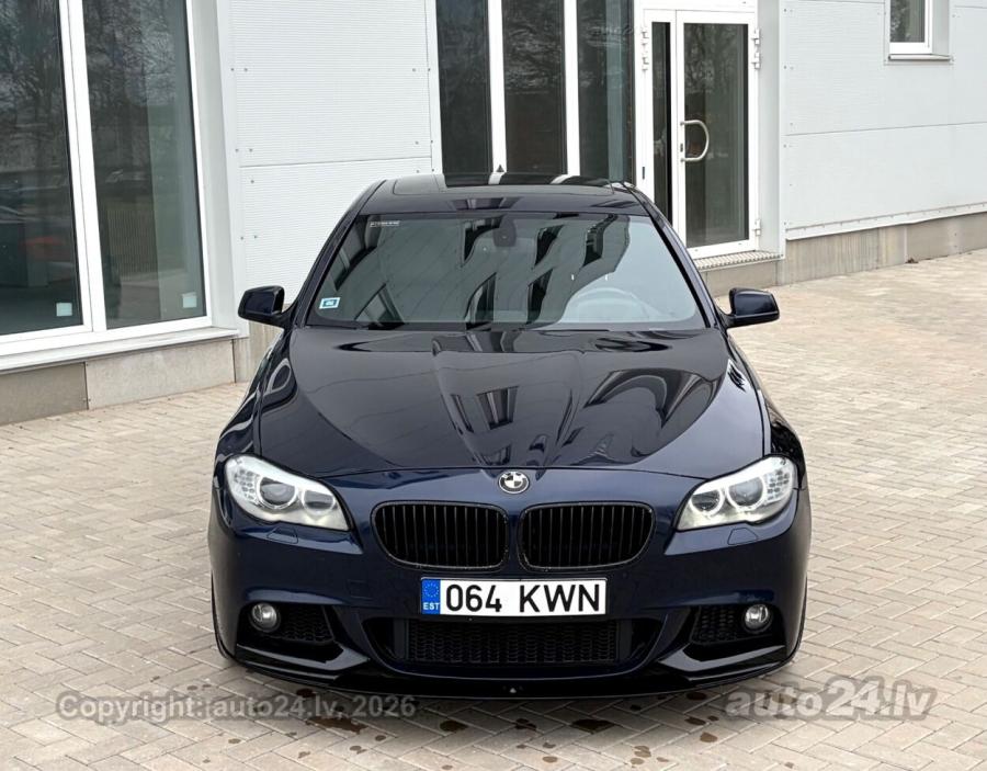 Blue BMW 5 Series 2011 in Tartu, with an engine capacity of 3.00 L and mileage of 340 thousand km for 8999 €, photo 3 on AUTOMOTO.COM.LV