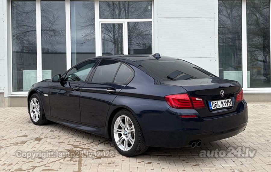 Blue BMW 5 Series 2011 in Tartu, with an engine capacity of 3.00 L and mileage of 340 thousand km for 8999 €, photo 6 on AUTOMOTO.COM.LV