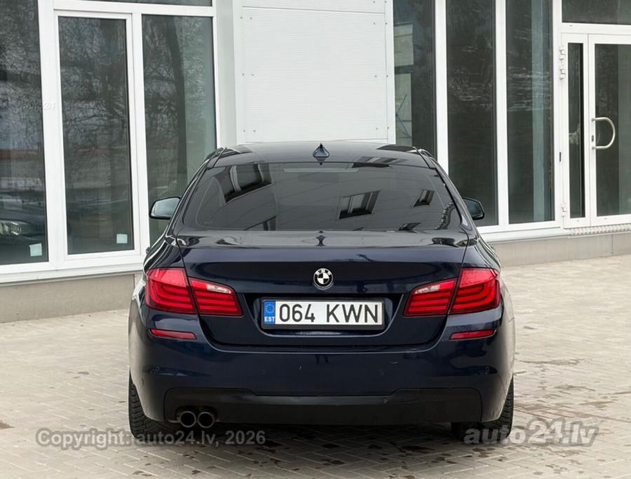 Blue BMW 5 Series 2011 in Tartu, with an engine capacity of 3.00 L and mileage of 340 thousand km for 8999 €, photo 7 on AUTOMOTO.COM.LV