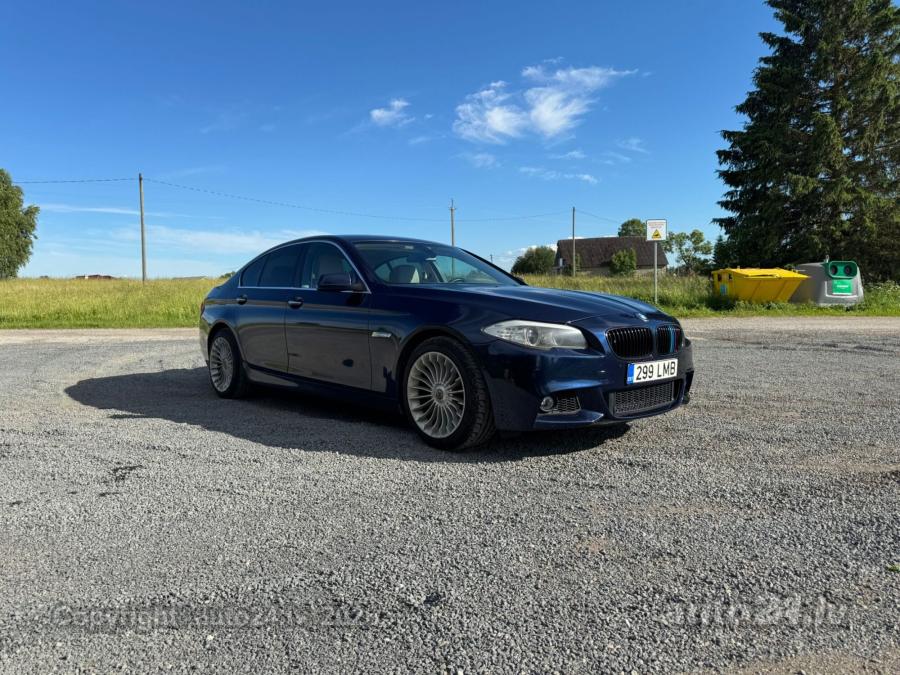 Zils BMW 5 Series 2011 Tallina, ar dzinēja tilpumu 3.00 L un nobraukumu 309 tūkst. km par 11000 €, foto 9 vietnē AUTOMOTO.COM.LV