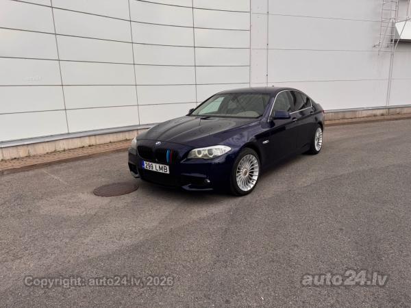 Blue BMW 5 Series 2011 in Tallinn, with an engine capacity of 3.00 L and mileage of 313 thousand km for 8800 €, photo 5 on AUTOMOTO.COM.LV
