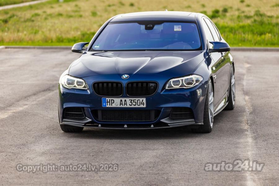 Blue BMW 5 Series 2015 in Tartu, with an engine capacity of 3.00 L and mileage of 234 thousand km for 14999 €, photo 4 on AUTOMOTO.COM.LV
