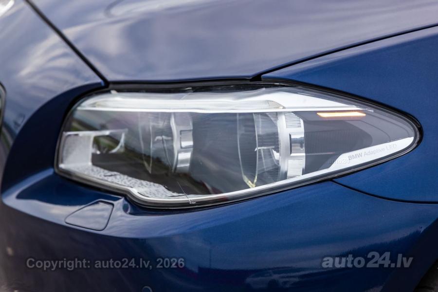 Blue BMW 5 Series 2015 in Tartu, with an engine capacity of 3.00 L and mileage of 234 thousand km for 14999 €, photo 19 on AUTOMOTO.COM.LV