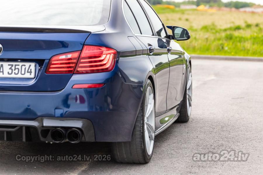 Blue BMW 5 Series 2015 in Tartu, with an engine capacity of 3.00 L and mileage of 234 thousand km for 14999 €, photo 23 on AUTOMOTO.COM.LV