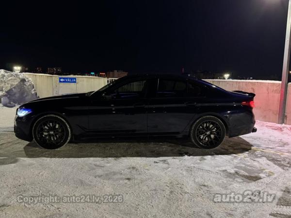 Blue BMW 5 Series 2017 in Tallinn, with an engine capacity of 3.00 L and mileage of 78 thousand km for 42000 €, photo 3 on AUTOMOTO.COM.LV