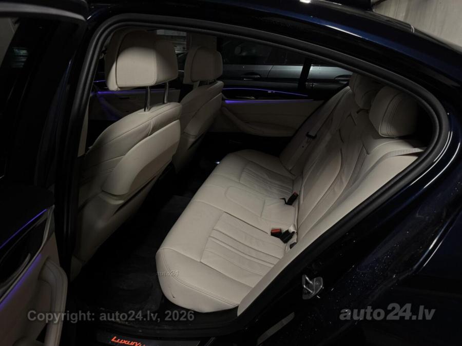 Blue BMW 5 Series 2017 in Tallinn, with an engine capacity of 3.00 L and mileage of 78 thousand km for 42000 €, photo 22 on AUTOMOTO.COM.LV