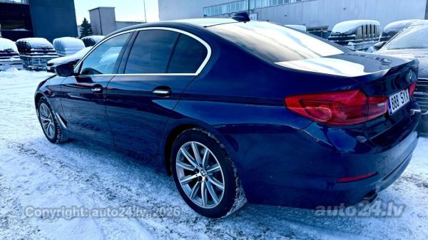 Blue BMW 5 Series 2017 in Tallinn, with an engine capacity of 3.00 L and mileage of 136 thousand km for 27900 €, photo 8 on AUTOMOTO.COM.LV