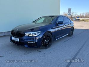 Blue BMW 5 Series 2017 in Tallinn, with an engine capacity of 3.00 L and mileage of 220 thousand km for 26400 €, photo  on AUTOMOTO.COM.LV