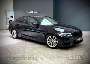 Blue BMW 5 Series 2017 in Riga, with an engine capacity of 2.00 L and mileage of 127 thousand km for 20000 €, photo  on AUTOMOTO.COM.LV