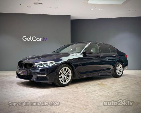 Blue BMW 5 Series 2017 in Riga, with an engine capacity of 2.00 L and mileage of 127 thousand km for 20000 €, photo 2 on AUTOMOTO.COM.LV
