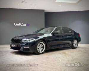 Blue BMW 5 Series 2017 in Riga, with an engine capacity of 2.00 L and mileage of 127 thousand km for 20000 €, photo 3 on AUTOMOTO.COM.LV