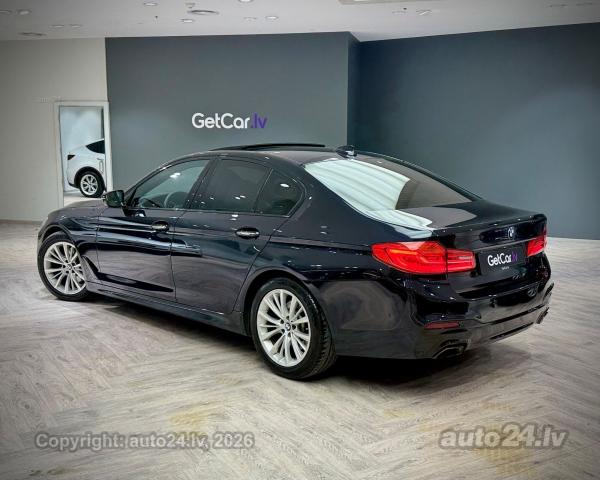 Blue BMW 5 Series 2017 in Riga, with an engine capacity of 2.00 L and mileage of 127 thousand km for 20000 €, photo 3 on AUTOMOTO.COM.LV